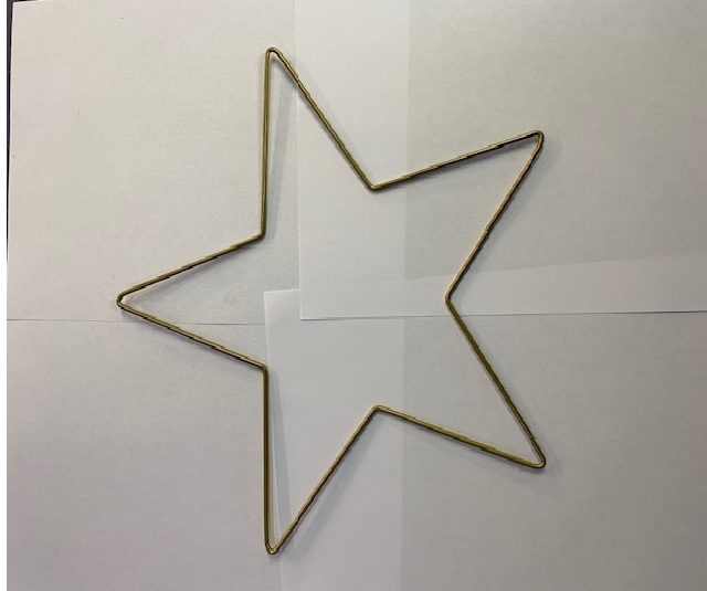 12" Star Wire Frames | Christmas Range, Dried / Wreath Making, Seasonal ...